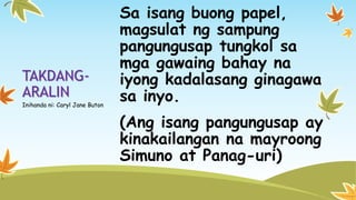 FILIPINO- BAKIT KAYA MAGNAKAW ANG ISANG TAO | PPT