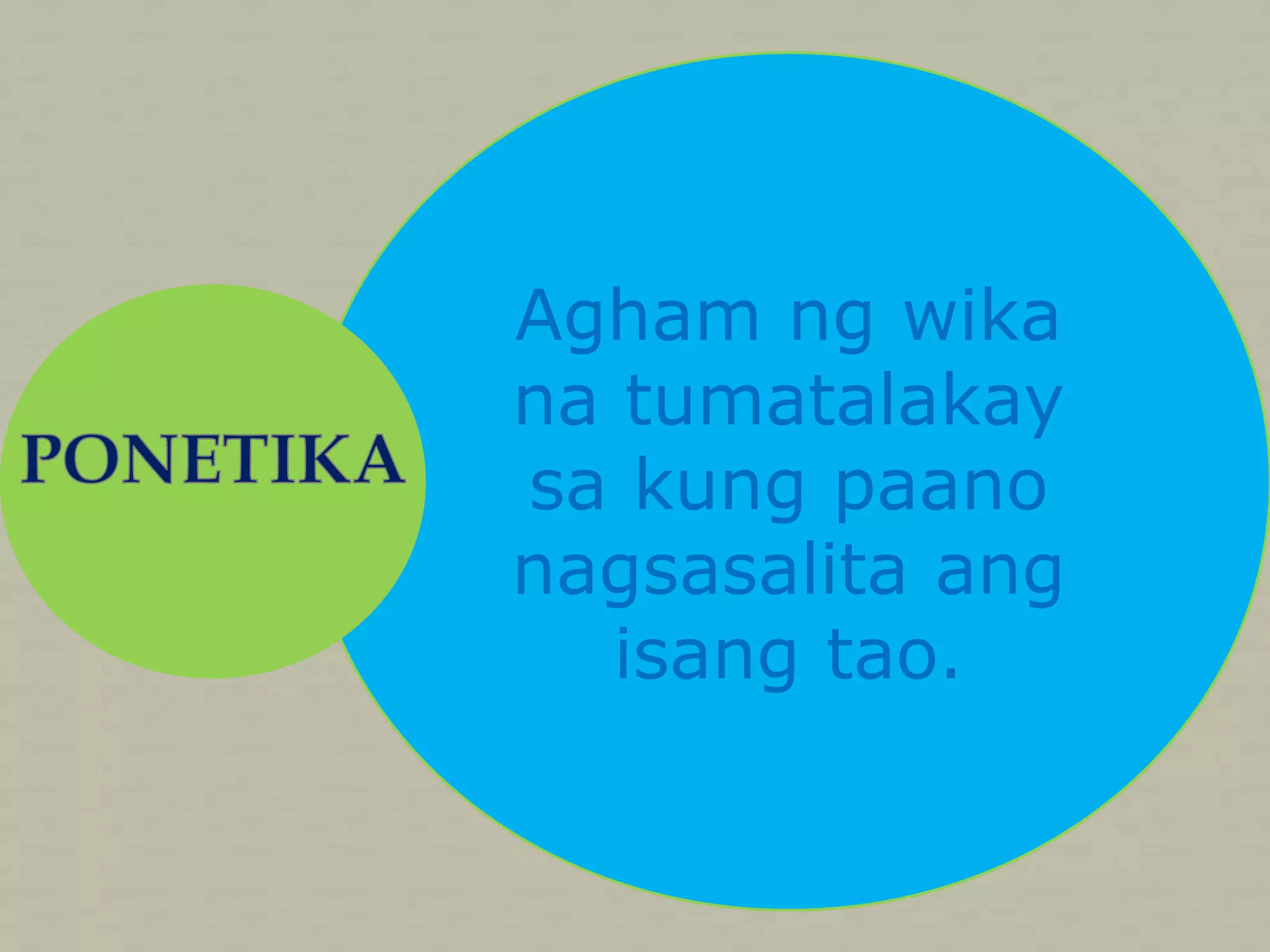 PANIMULANG LINGGWISTIKA : Ang Pagsasalita | PPTX