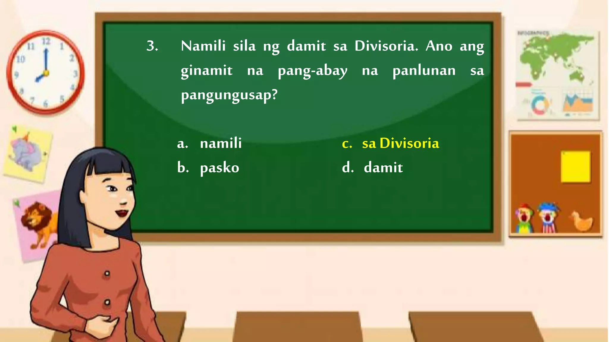 Filipino 5 Paggamit ng Pang-abay sa Paglalarawan ng Kilos | PPTX