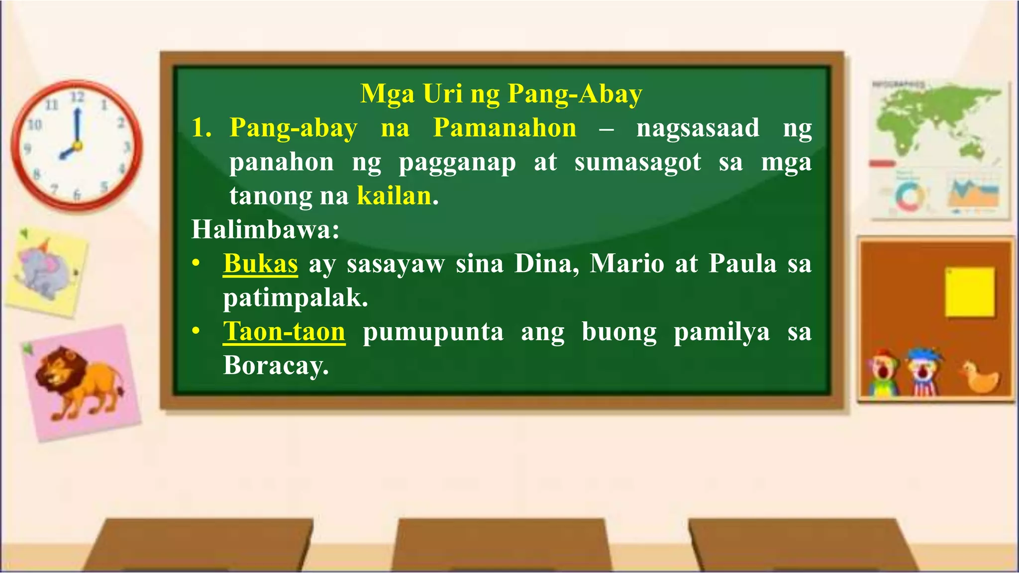 Filipino 5 Paggamit ng Pang-abay sa Paglalarawan ng Kilos | PPTX