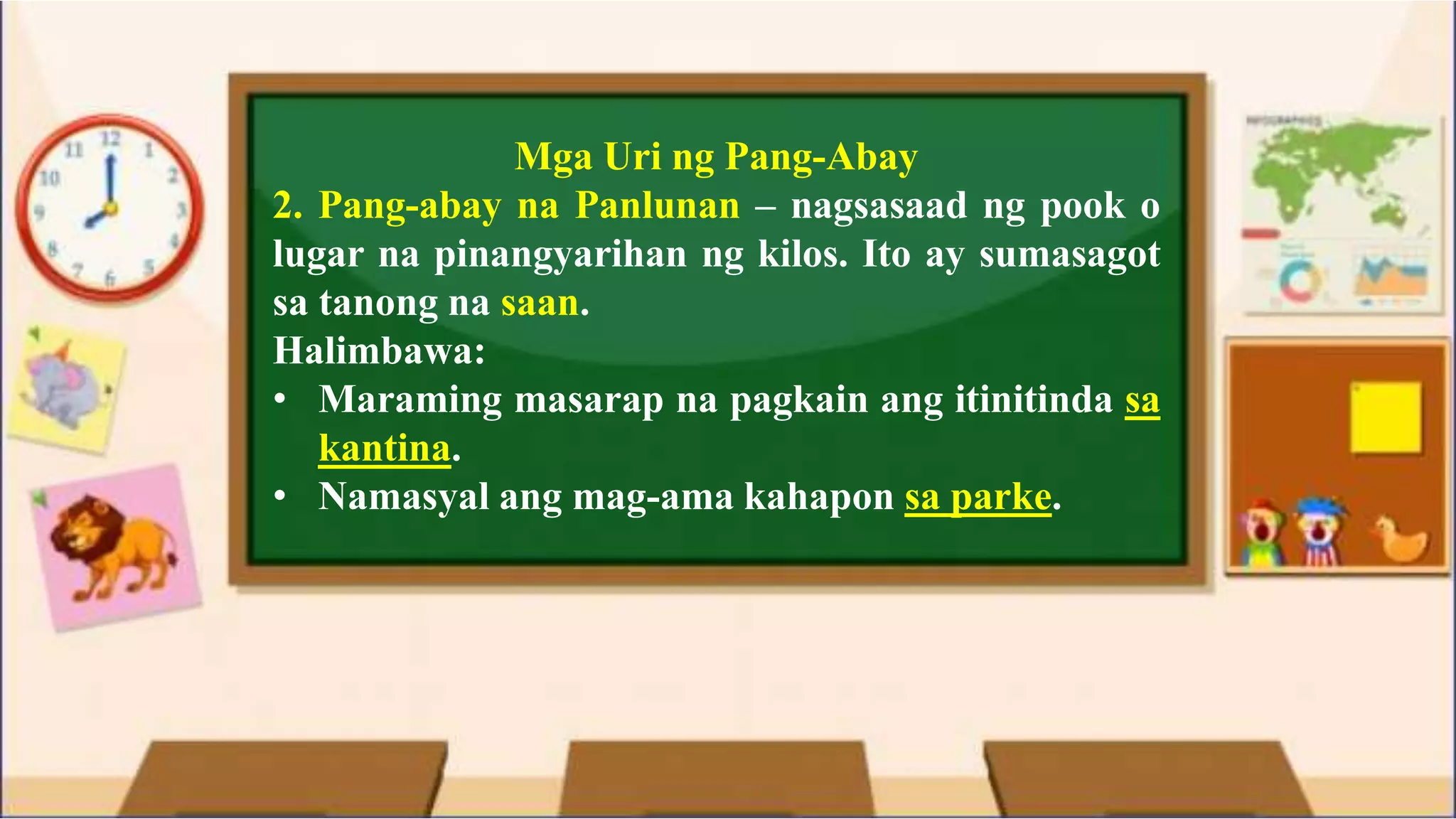 Filipino 5 Paggamit ng Pang-abay sa Paglalarawan ng Kilos | PPTX