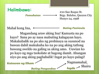 FILIPINO 5 PPT Q3 - Bahagi Ng Liham.pptx