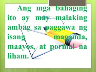 FILIPINO 5 PPT Q3 - Bahagi Ng Liham.pptx