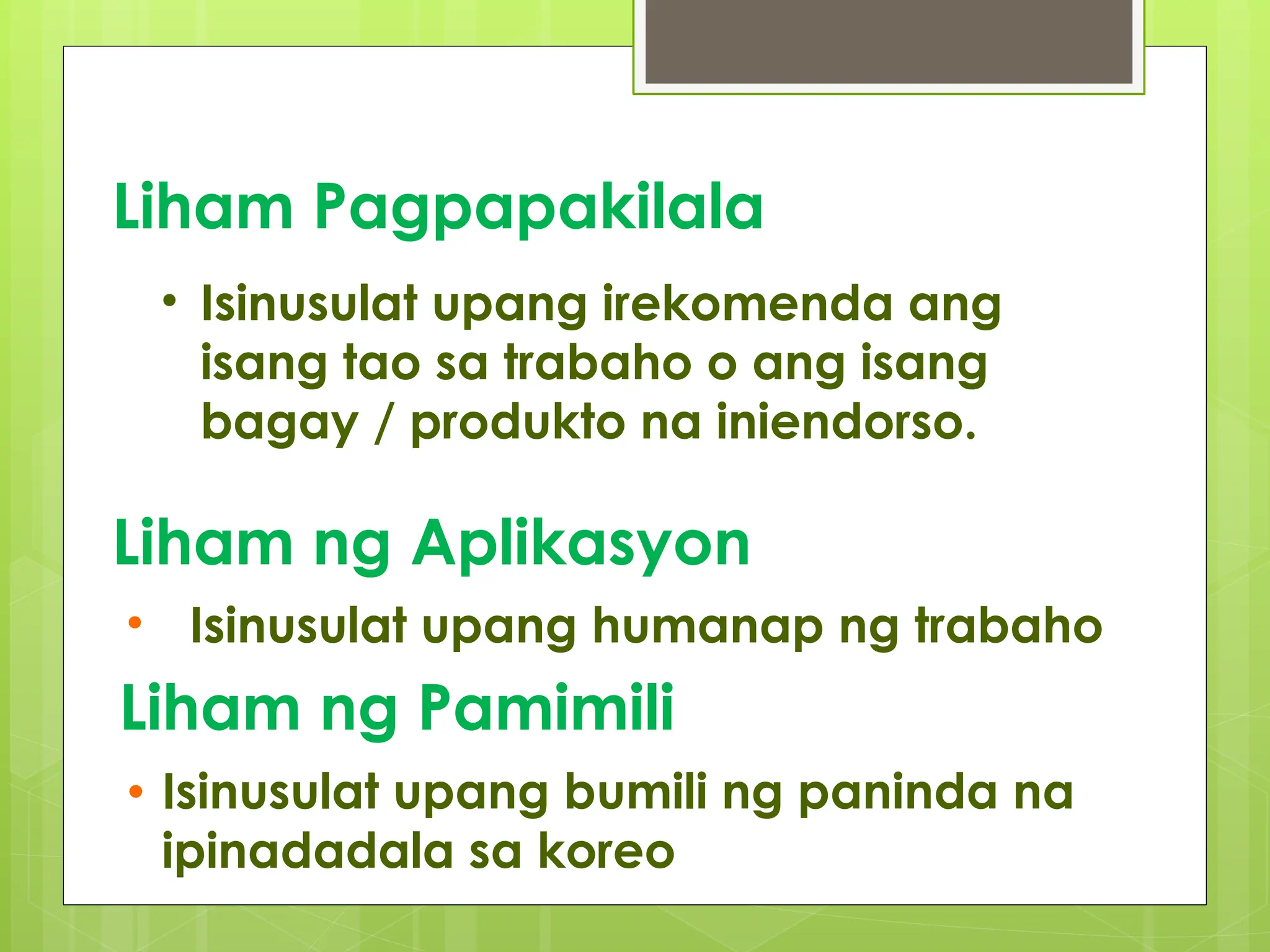 FILIPINO 5 PPT Q3 - Bahagi Ng Liham.pptx