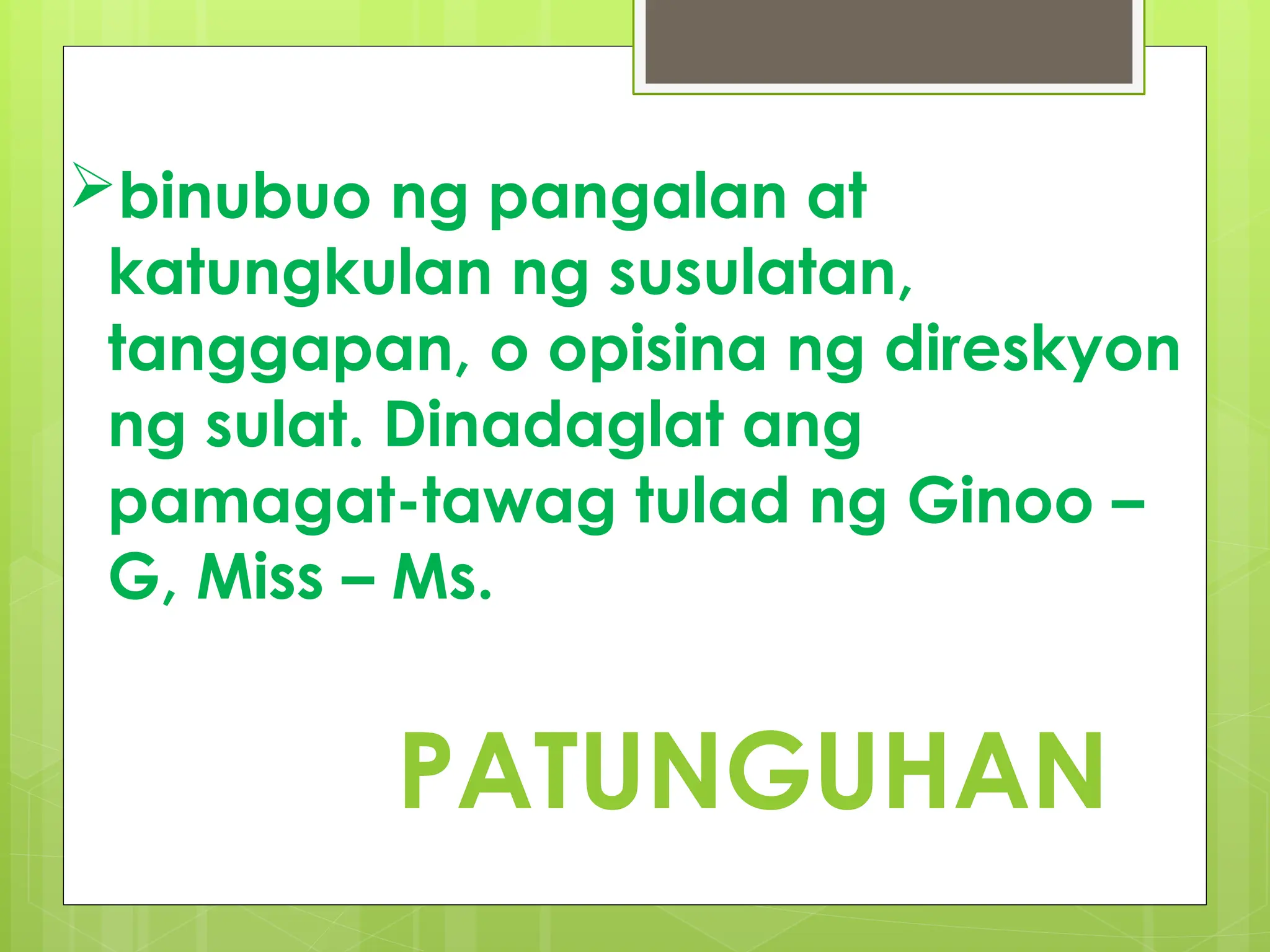 FILIPINO 5 PPT Q3 - Bahagi Ng Liham.pptx