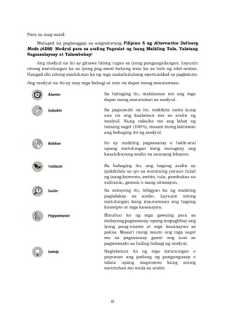 Filipino5 q1 mod4_pagsulat ng isang maikling tula, talatang ...