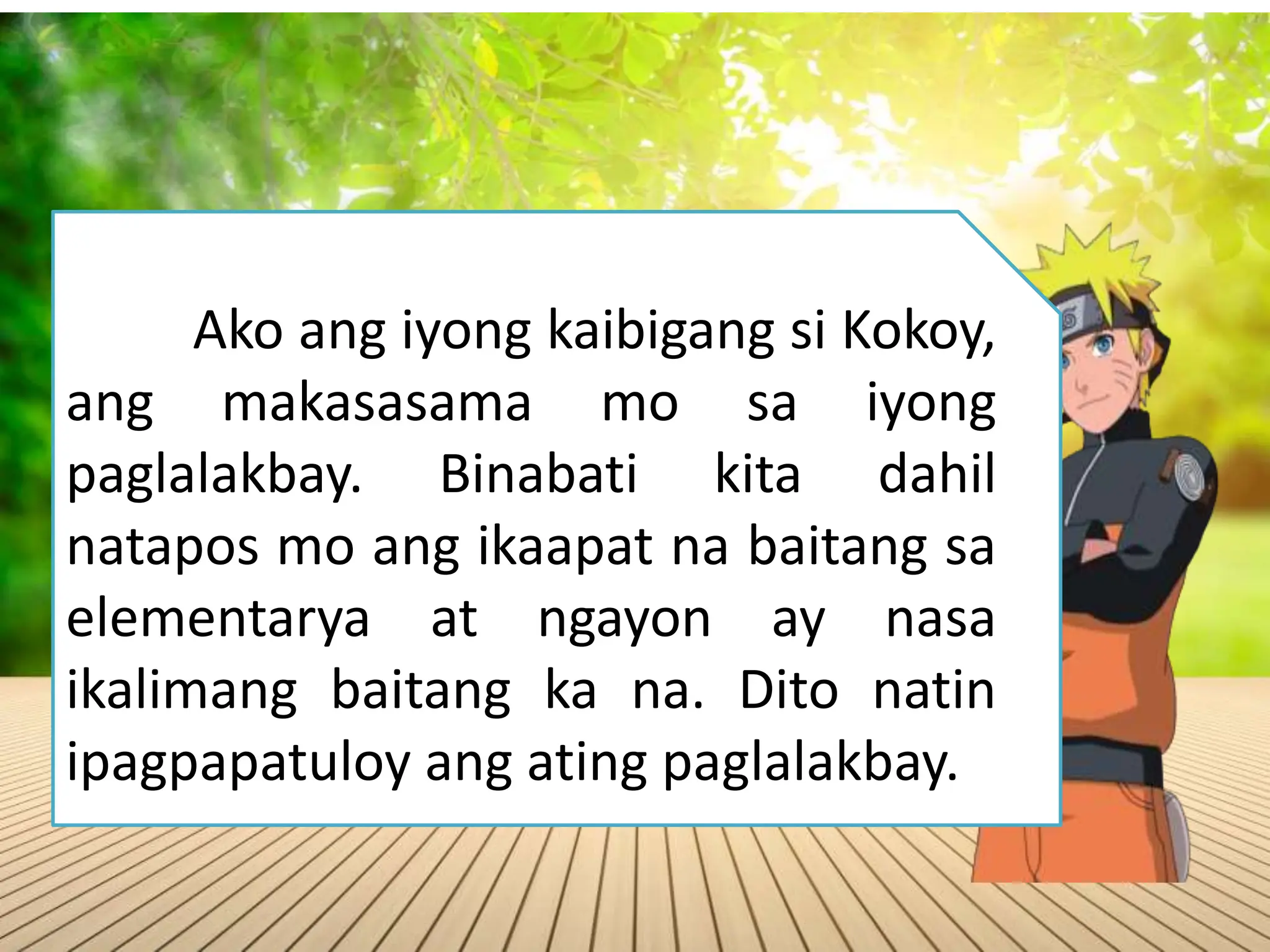 Filipino 5 Q1 Module 1 PAG-UUGNAY NG SARILING KARANASAN SA NAPAKINGGANG TEKSTO | PPTX
