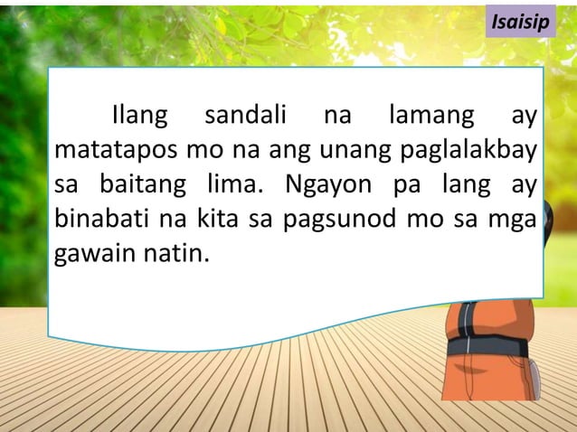Filipino 5 Q1 Module 1 PAG-UUGNAY NG SARILING KARANASAN SA NAPAKINGGANG TEKSTO | PPTX