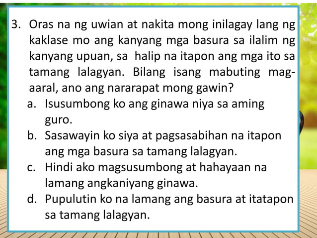 Filipino 5 Q1 Module 1 PAG-UUGNAY NG SARILING KARANASAN SA NAPAKINGGANG ...