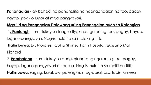 FILIPINO 5 Q1 W1, pangngalan at panghalip.pptx