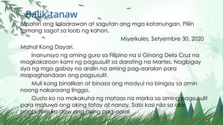 FILIPINO 5 Q2 W10 PPT.pptx?............... | PPTX