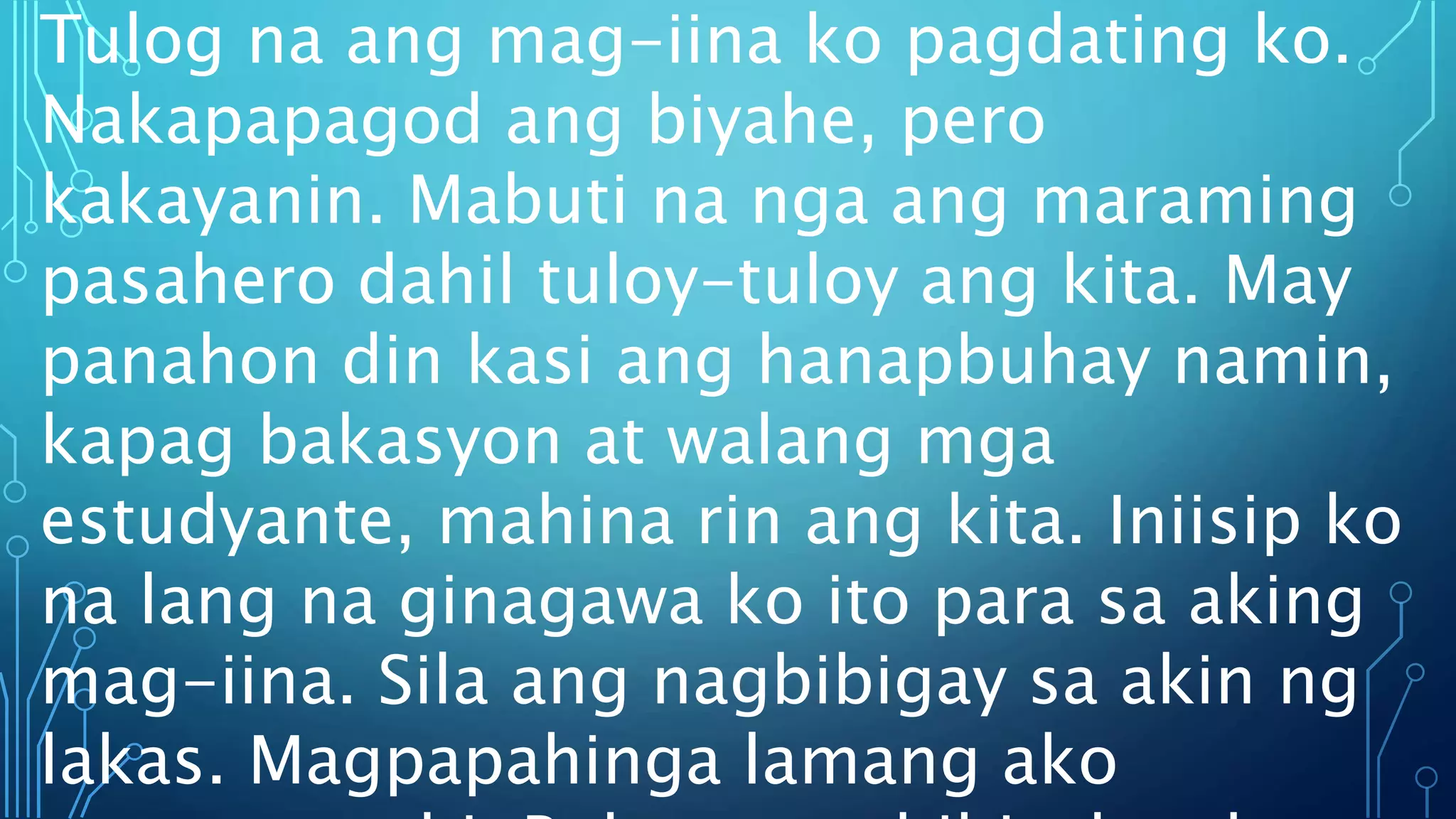FILIPINO 5 Q2 W4 D1to5 Maibibigay ang mahahalagang pangyayari sa ...