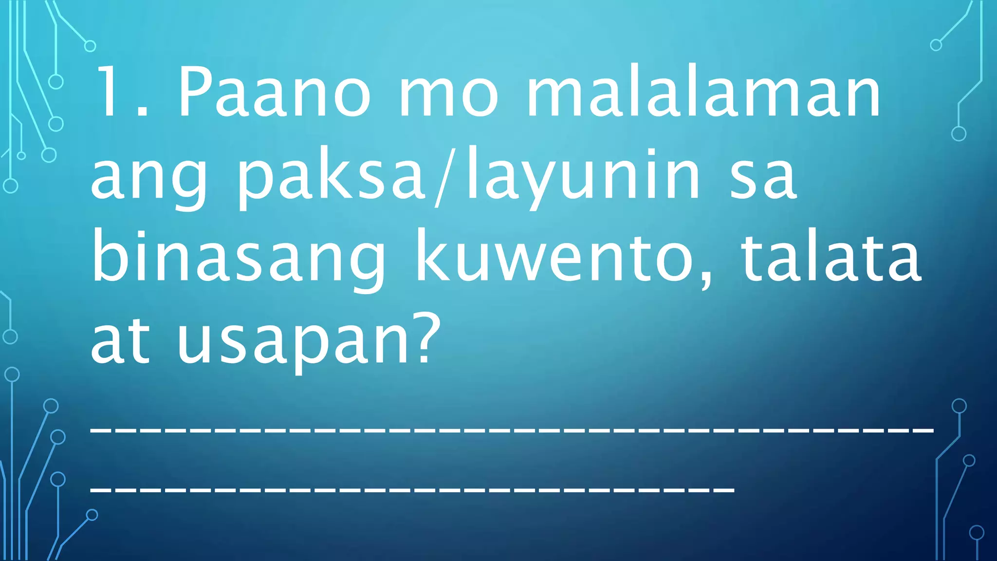 FILIPINO 5 Q2 W4 D1to5 Maibibigay ang mahahalagang pangyayari sa ...