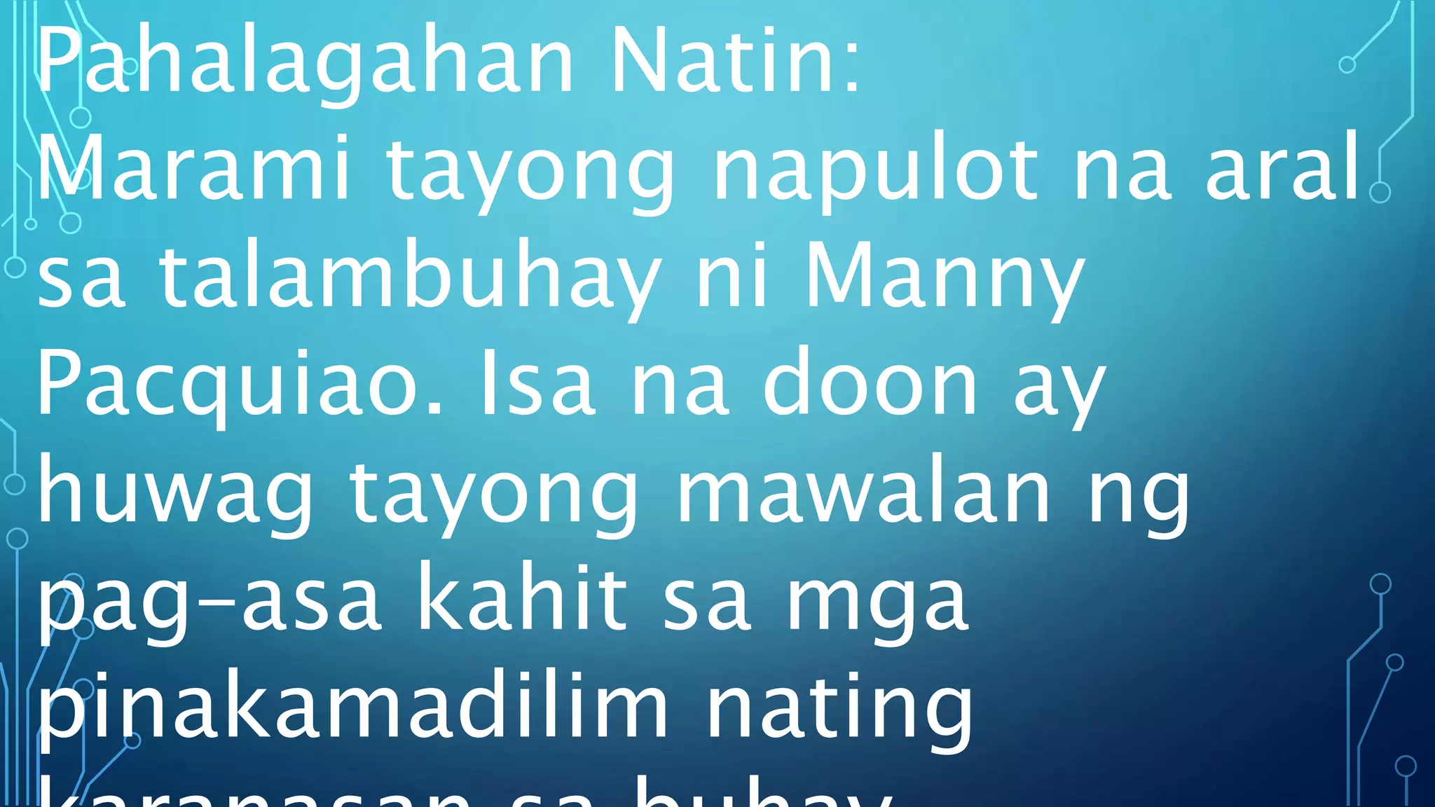 FILIPINO 5 Q2 W4 D1to5 Maibibigay ang mahahalagang pangyayari sa ...