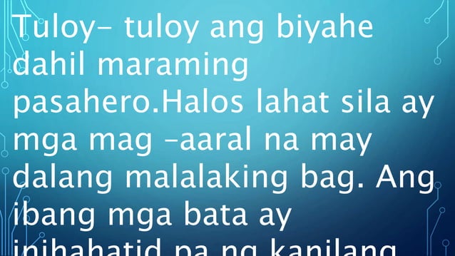 FILIPINO 5 Q2 W4 D1to5 Maibibigay ang mahahalagang pangyayari sa ...