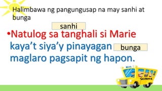 FILIPINO 5 SANHI AT BUNGA.pptx