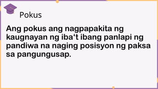 FILIPINO 6 LESSON DISCUSSION PRESENTATION | PPTX