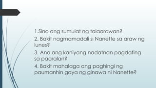 Filipino 6- TALAKAYAN TUNGKOL SA TALAARAWAN.pptx