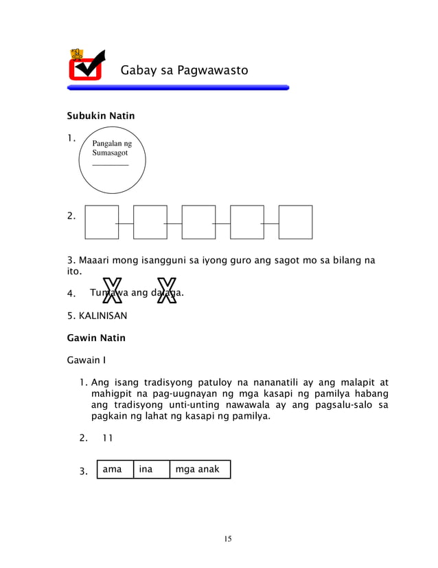 Filipino 6 dlp 1 pagsunod sa mga panuto | PDF