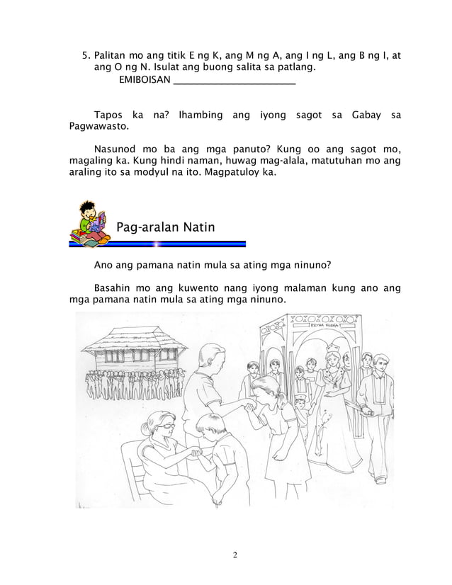 Filipino 6 dlp 1 pagsunod sa mga panuto | PDF
