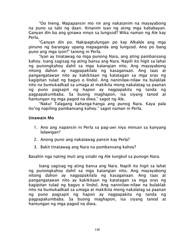 Filipino 6 dlp 13 mga pumapailalim na paksa | PDF