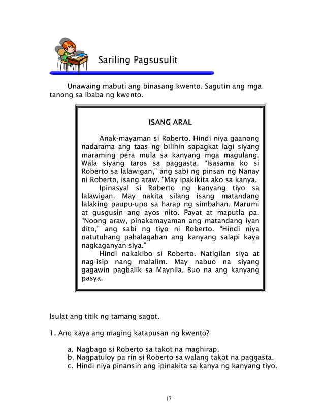 Filipino 6 dlp 19 paghinuha sa saloobing pandamdamin | PDF