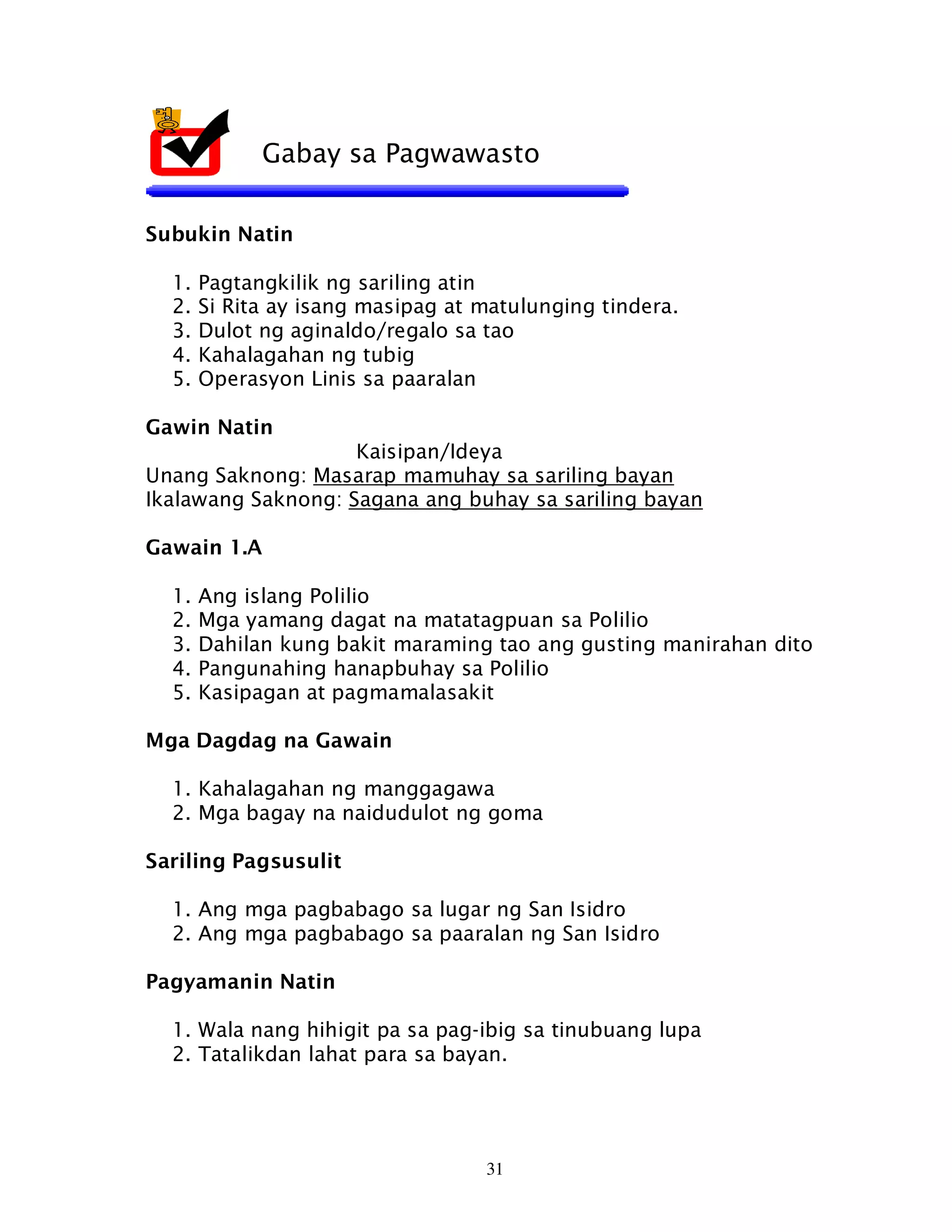Filipino 6 dlp 2 ano nga ba ang paksa o ideya | PDF