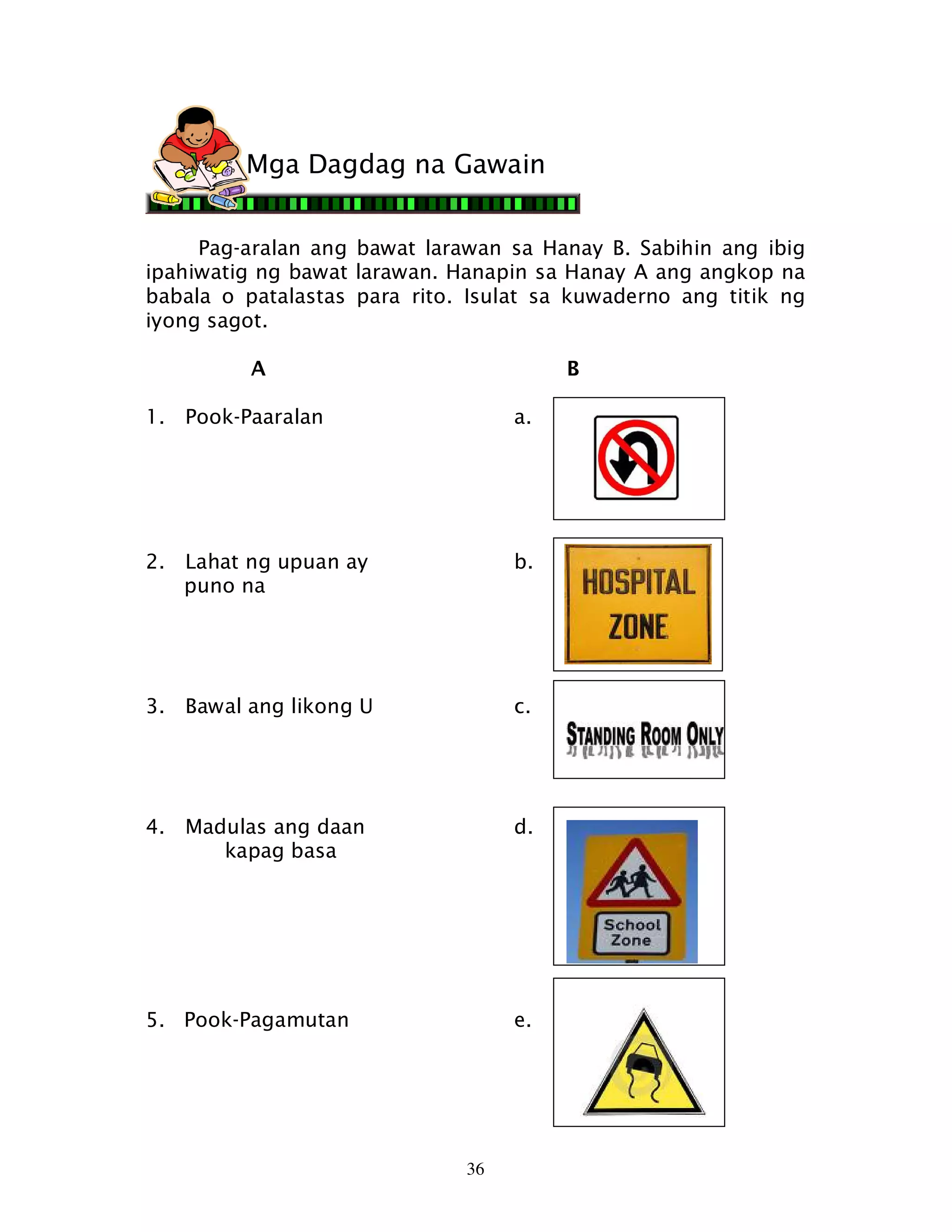 Filipino 6 dlp 3 halina't gumawa ng babala | PDF