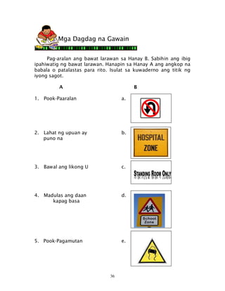 Filipino 6 dlp 3 halina't gumawa ng babala | PDF