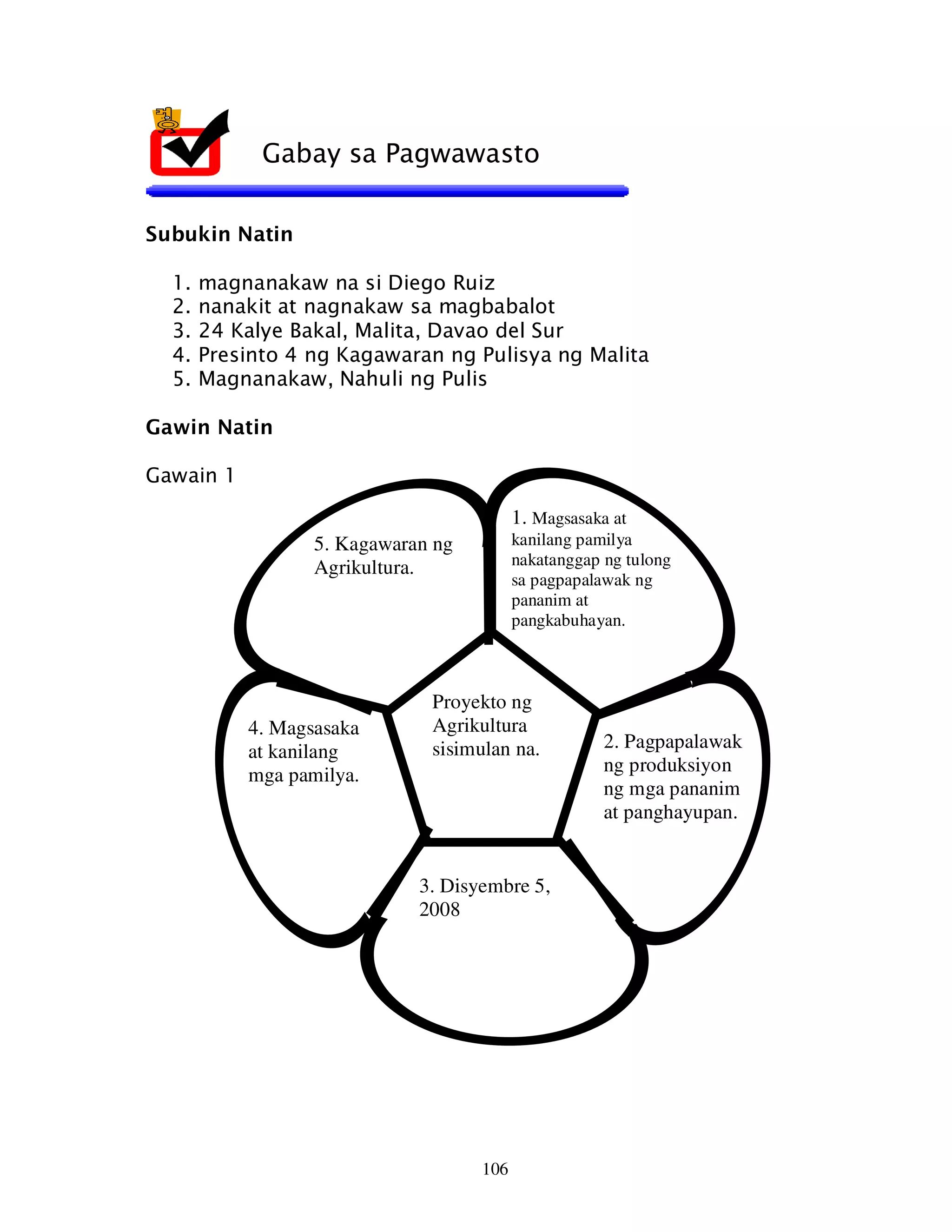 Filipino 6 dlp 9 detalye ng mga balita | PDF