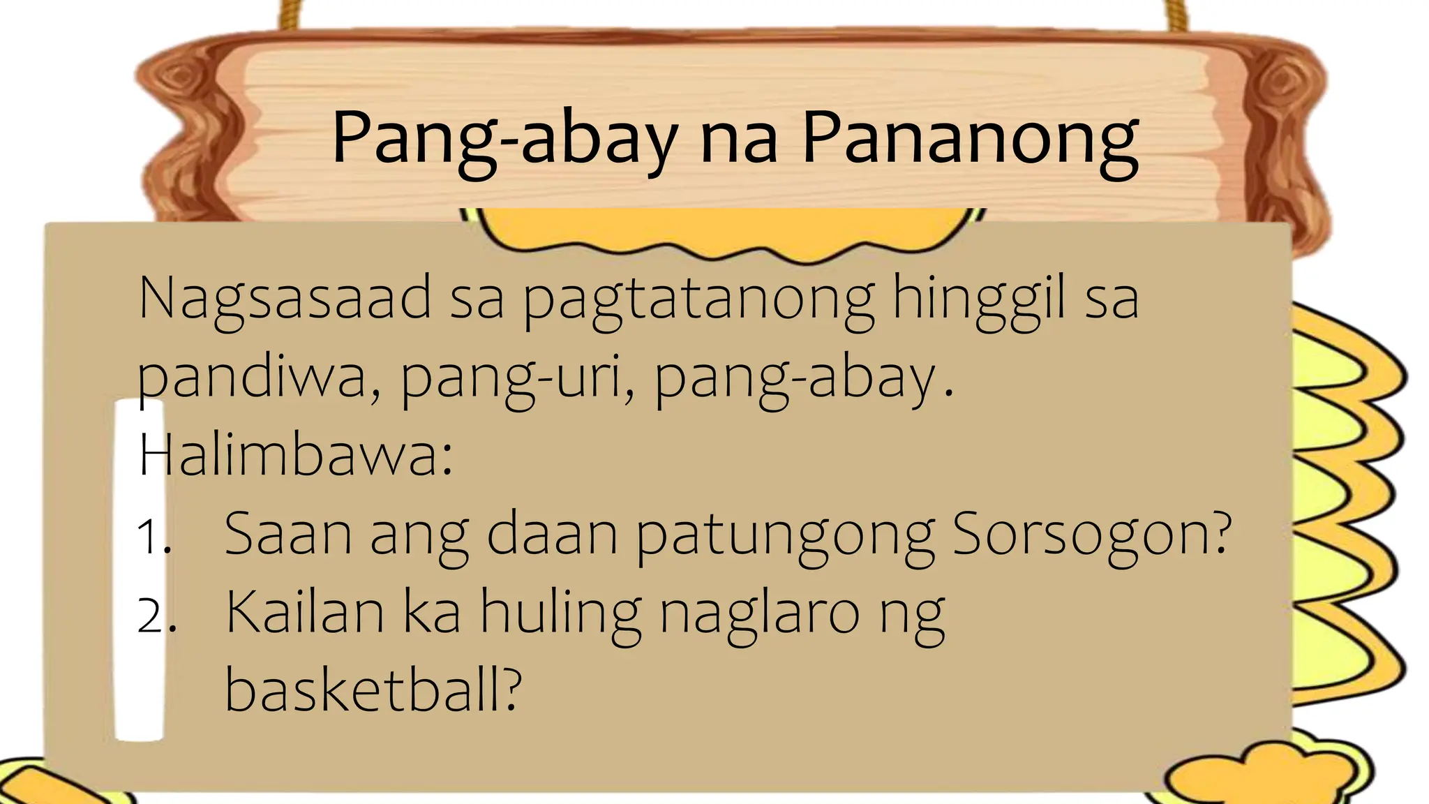 Filipino 6 Iba pang uri ng Pang - abay.pptx