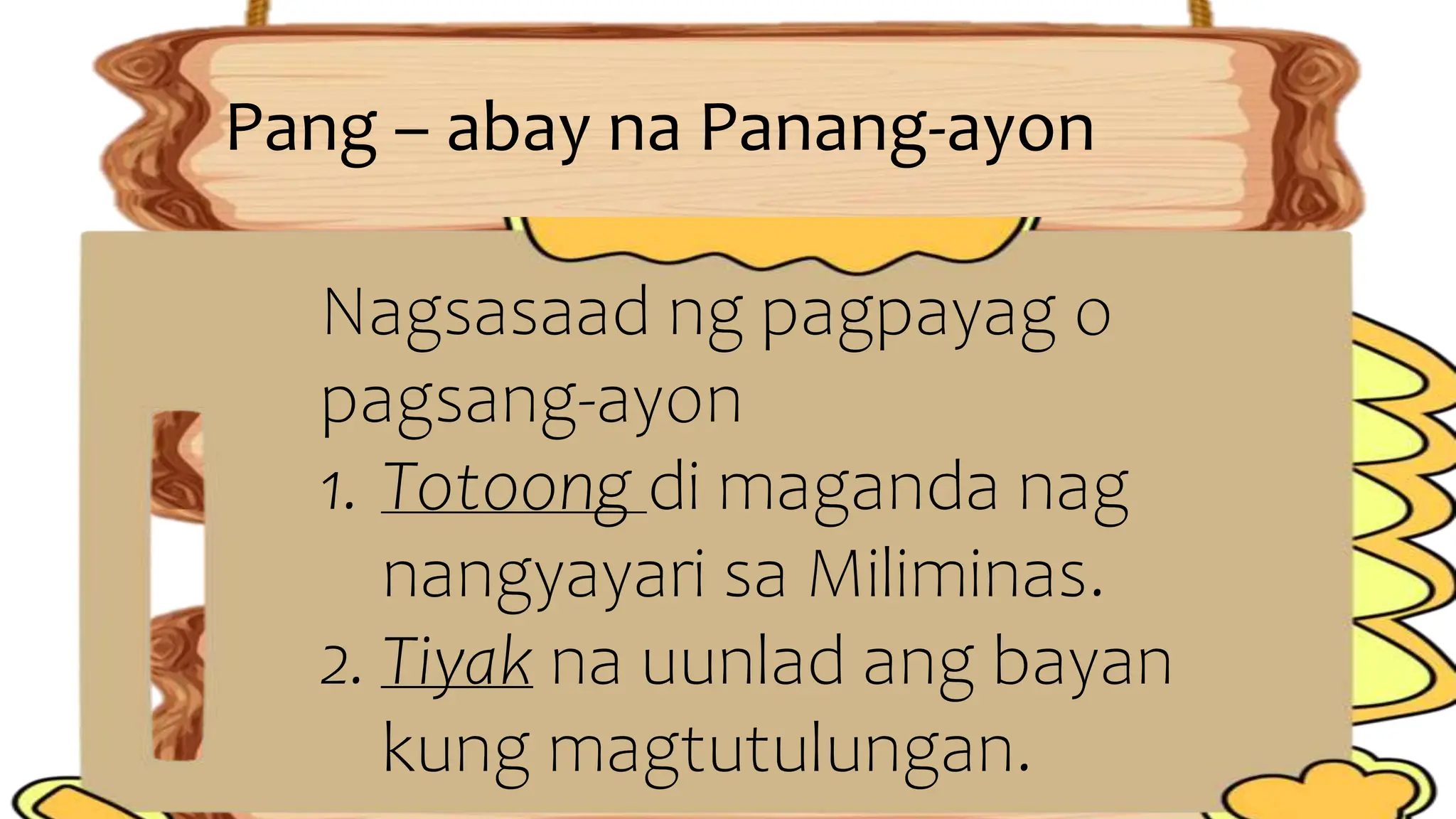 Filipino 6 Iba pang uri ng Pang - abay.pptx