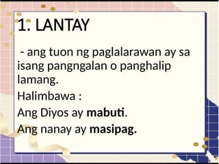 Filipino 6 Kaantasan ng Pang uri....pptx