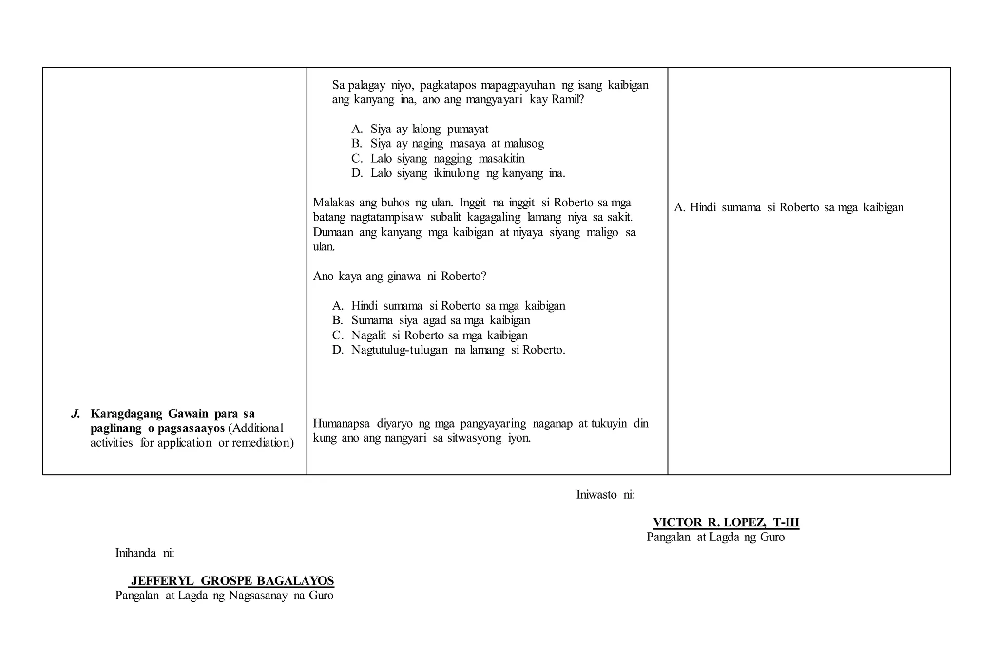Filipino 6 Pagbibigay Hinuha Ppt