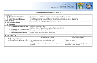 Filipino 6 pagbibigay hinuha | DOCX
