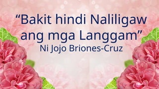 Pagbibigay Lagom o Buod ng Tekstong Napakinggan.pptx