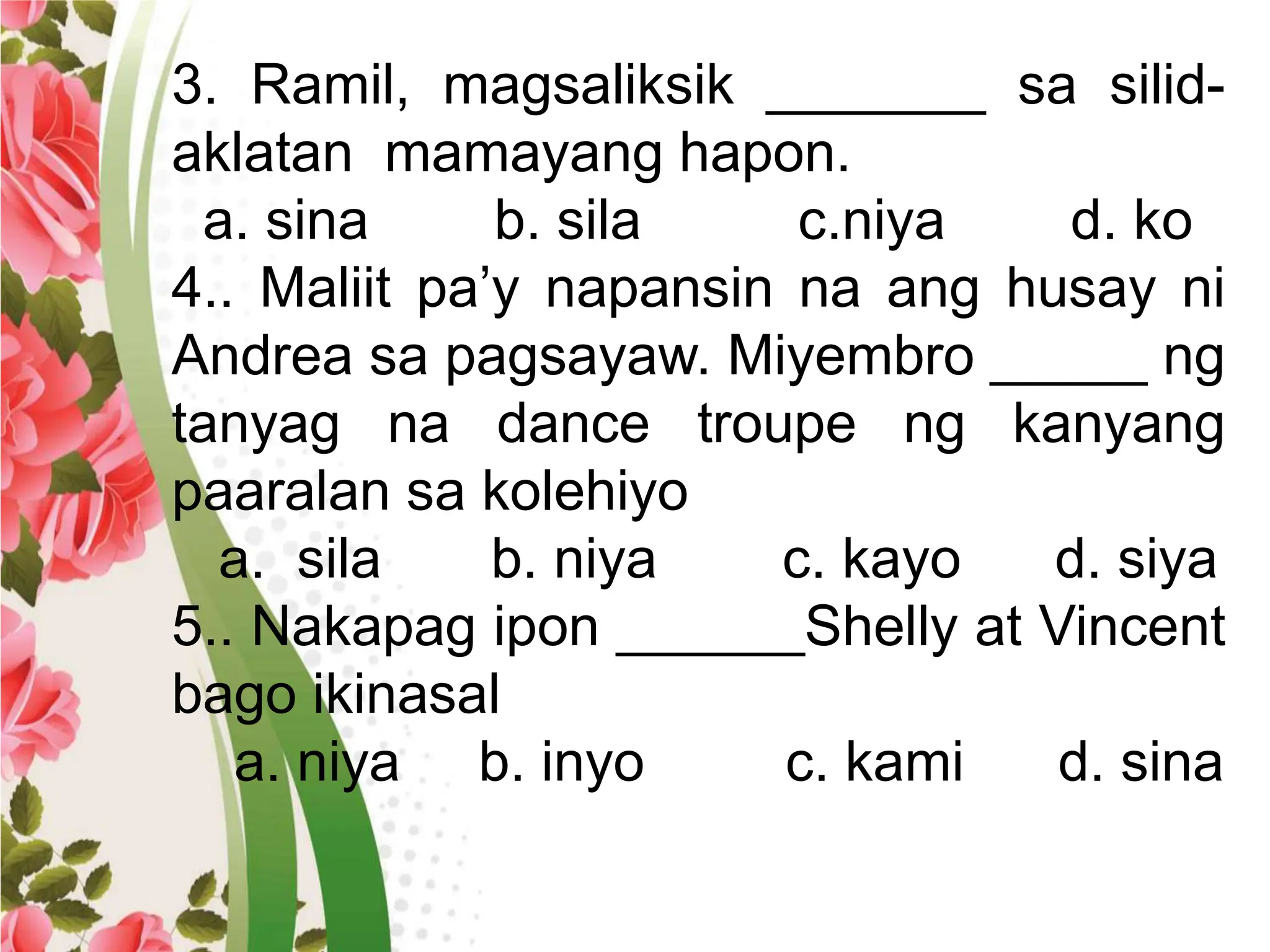 FILIPINO 6 Q1 Nasasagot ang tanong tungkol sa pabula, etc.....pptx