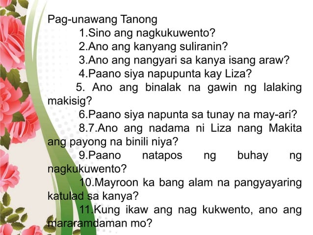 FILIPINO 6 Q1 Nasasagot ang tanong tungkol sa pabula, etc.....pptx