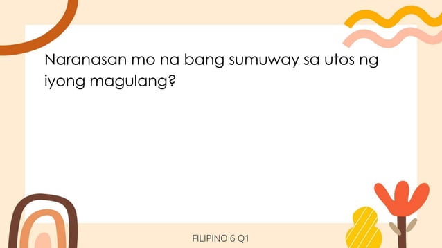 Filipino 6 Q1 Week 1-Pagsagot ng mga Tanong Tungkol sa NapakingganNabasang mga Pabula, Kuwento ...
