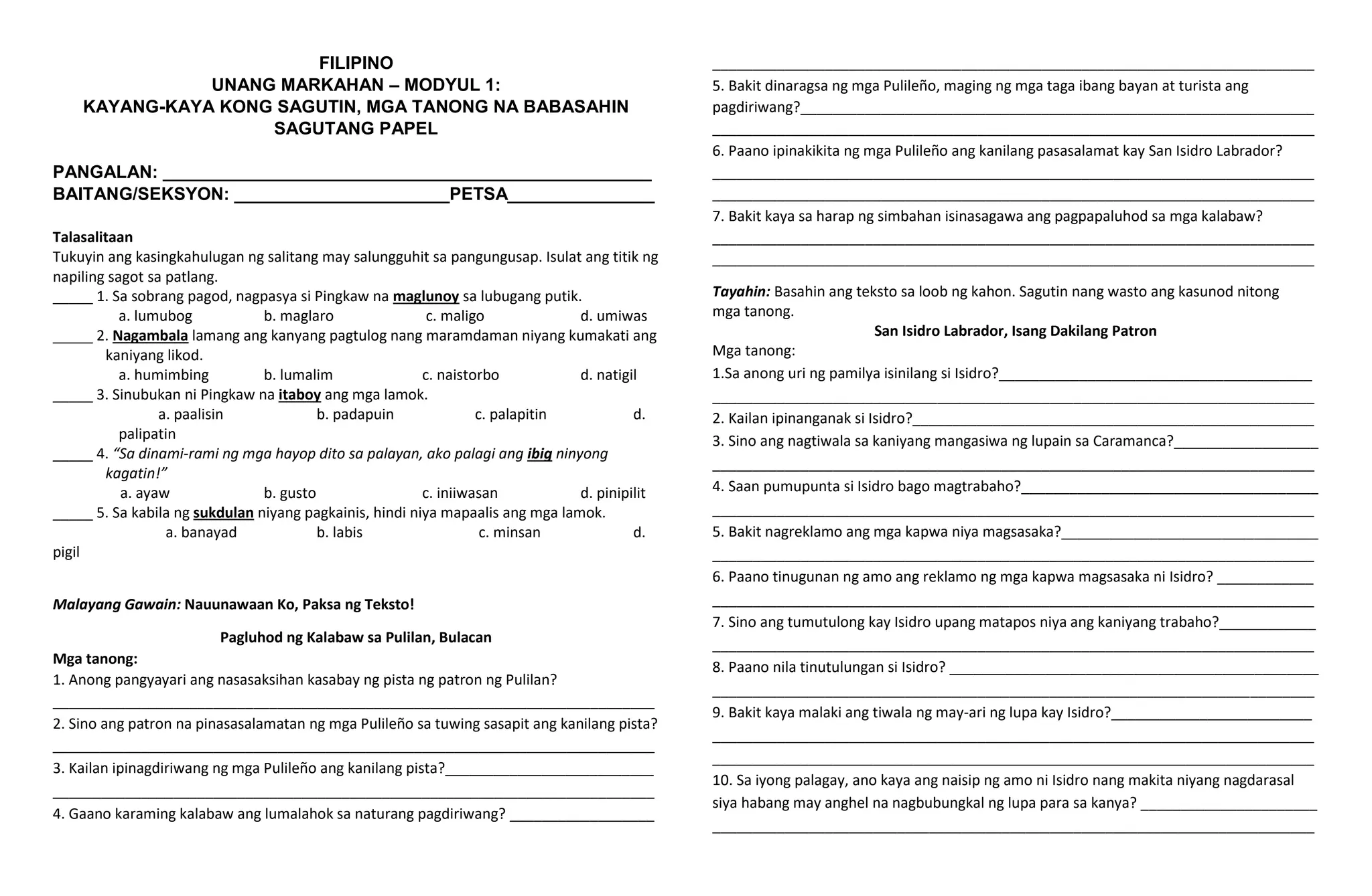 FILIPINO 6 SAGUTANG PAPEL.docx