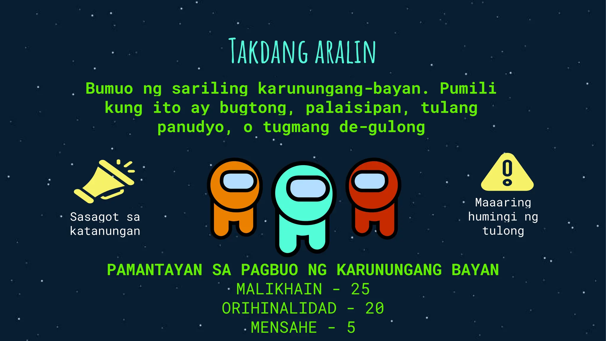 FILIPINO 7-ARALIN 1- TUGMANG DE-GULONG.pptx