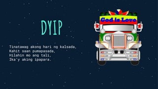 FILIPINO 7-ARALIN 1- TUGMANG DE-GULONG.pptx