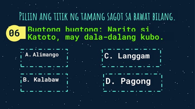 FILIPINO 7-ARALIN 1- TUGMANG DE-GULONG.pptx