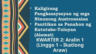 FILIPINO 7 IKALAWANG MARKAHAN UNANG LINGG IKATLONG ARAW.pptx