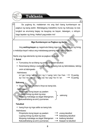 Filipino7_Q2_M6_Kumbensyon sa Pagsulat ng Awitin_v5.pdf