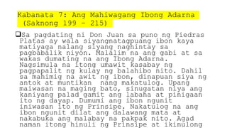 Filipino 7 Quarter Four Power point on Ibong Adarna | PPTX