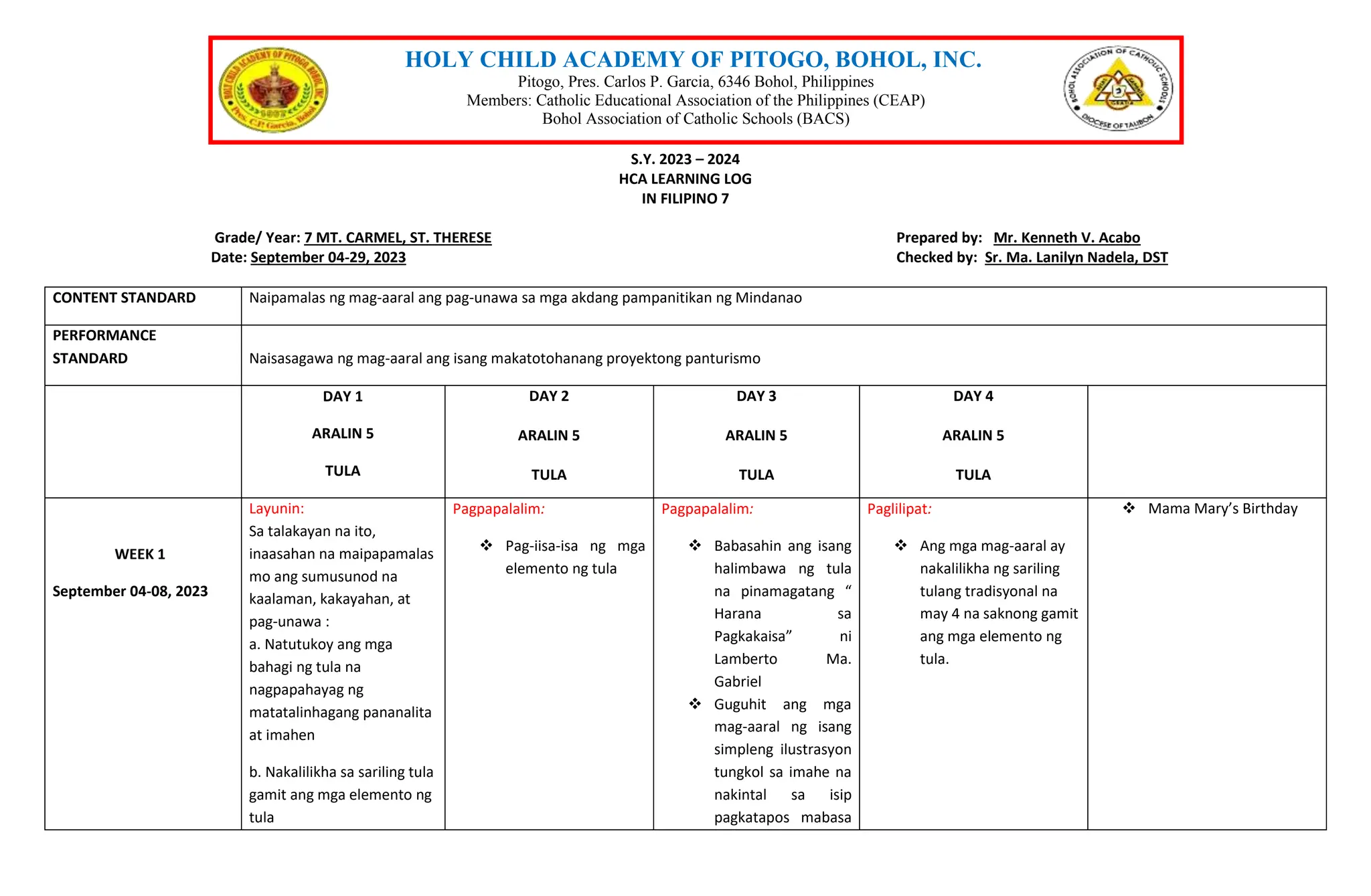 Daily Lesson Log in Filipino 7 - September.docx