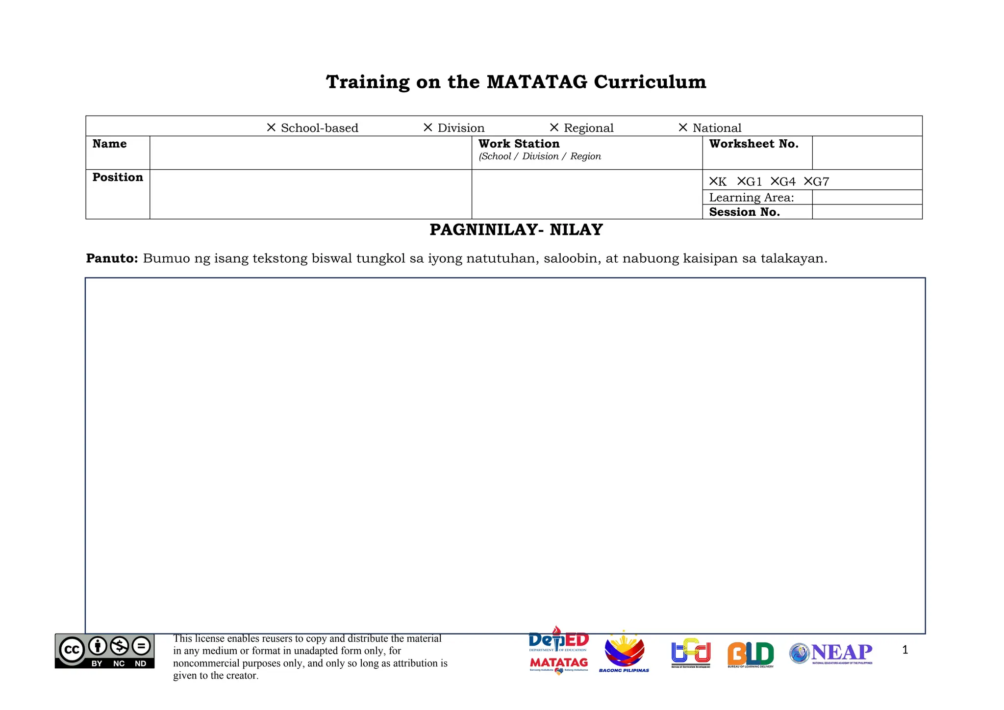 Filipino_7_Session_5_Q2_Worksheet_Pagninilay-nilay.docx
