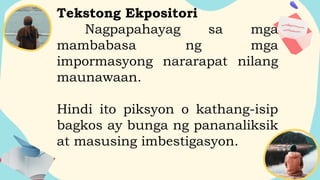Filipino 7 Tekstong Ekspositori.powerptx | PPTX