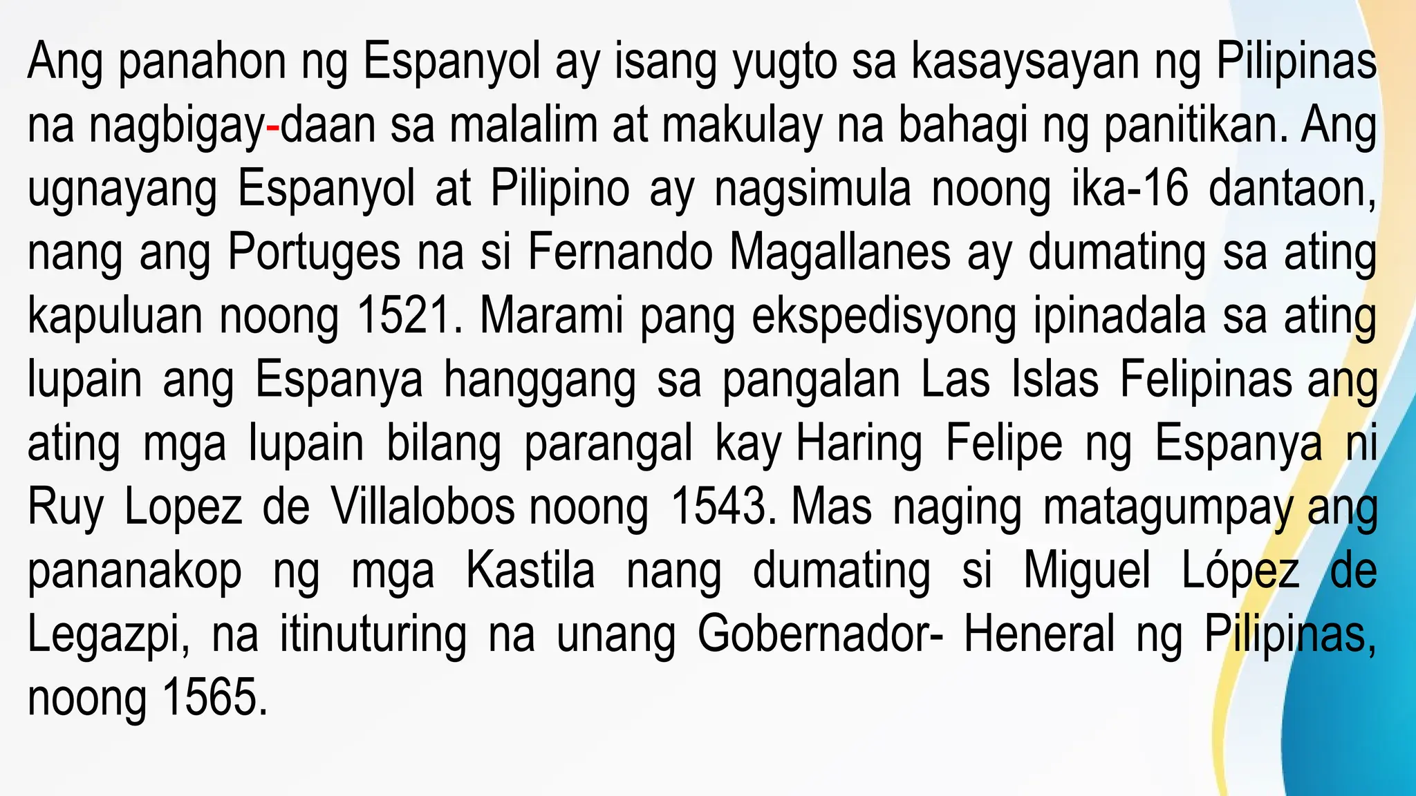 panitikan sa bansang pilipinas sa panahon ng pananakop ng mga espanyol ...